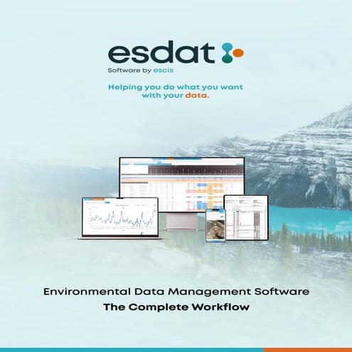 ESdat Environmental Data Management Software Full Brochure | PDF