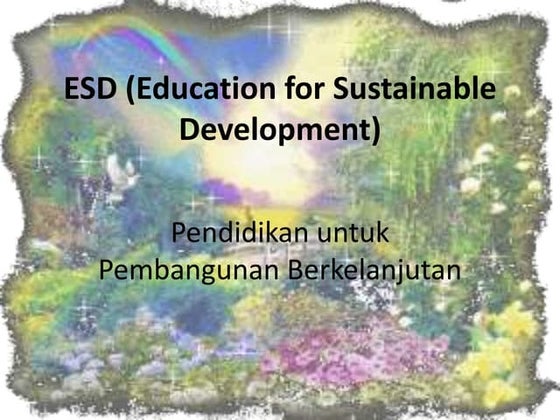 Sustainable development | PPTX