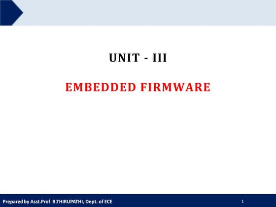 2. block diagram and components of embedded system | PPTX | Operating Systems | Computer ...
