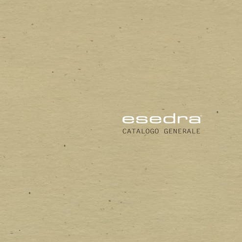 Esedra catalog 2017 | PDF