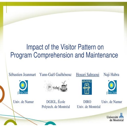 Visitor design pattern | PPTX