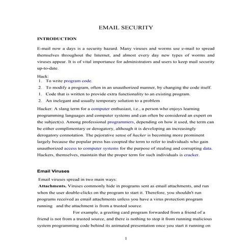 email security | PDF