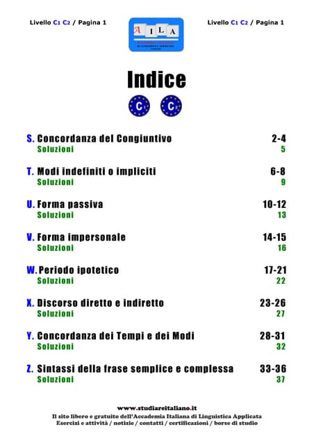 Plida b2 prova esempio - scrivere | PDF