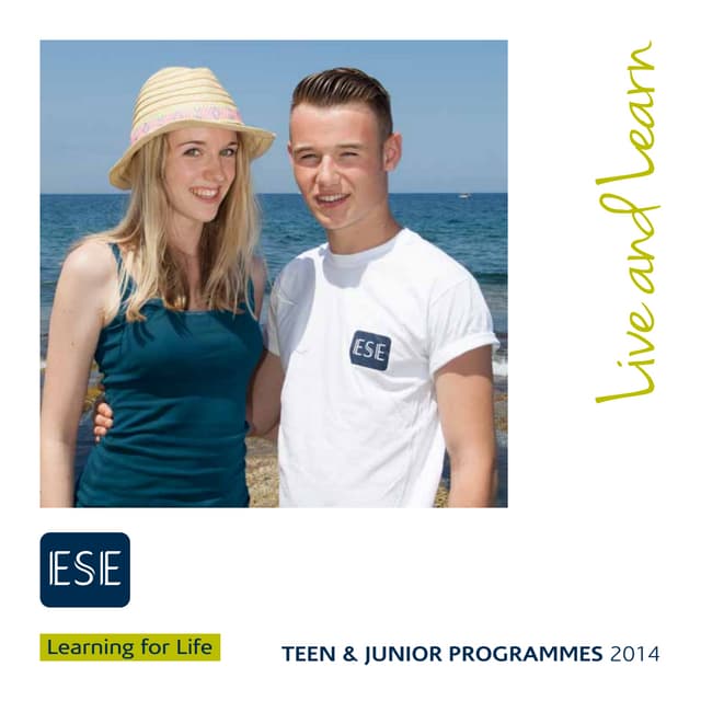 ESE Teen and Junior Brochure 2014 | PDF