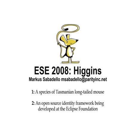 Higgins ESE | PDF