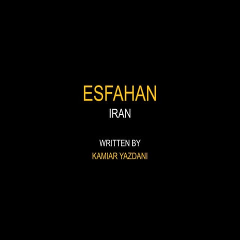 Esfahan | PPSX