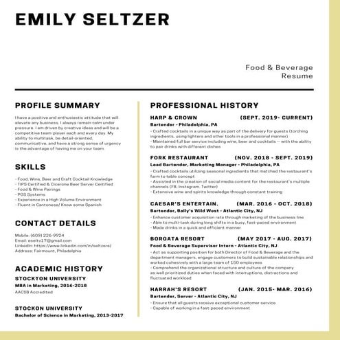 Emily Seltzer presentations