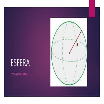 esfera para pre kínder hasta segundo.... | PPTX