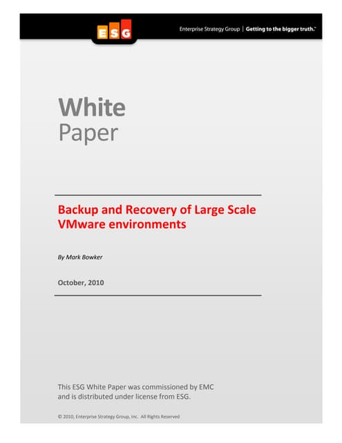 White Paper: Integrated Computing Platforms - Infrastructure Builds for ...