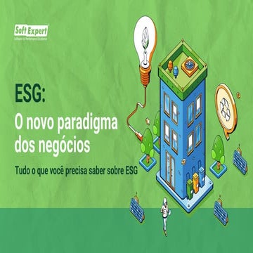 Environmental, Social and Governance (ESG): Mapeamento e Análise de ...
