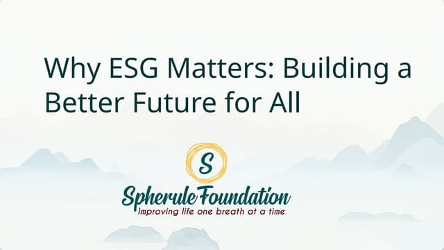 ESG Explained - Introduction | PDF
