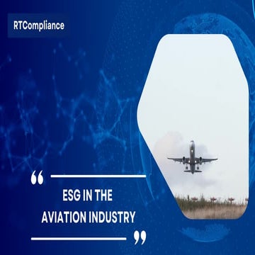 Environment, Social, and Governance (ESG) in the Aviation Industry | PDF