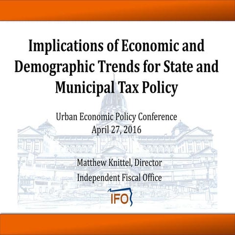 Dr. Matthew Knittel: Implications of Economic Demographic Trends for ...