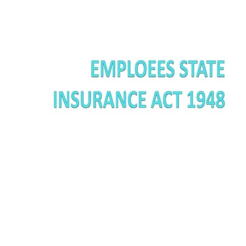 ESI ACT 1948 PPT.pptx