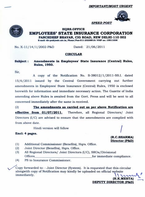 Esic 32 wage-contributory record for diablement benefit - by employer ...