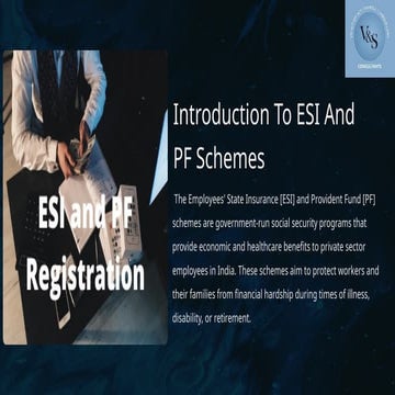 introduction of EPF and ESI Returns presented by outbay | PDF