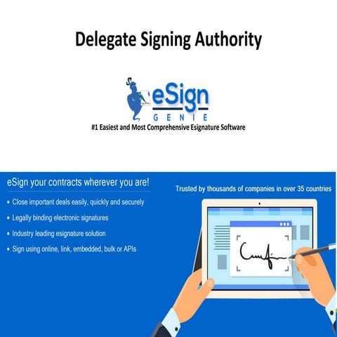 How to delegate signer or delegation signer | PPT