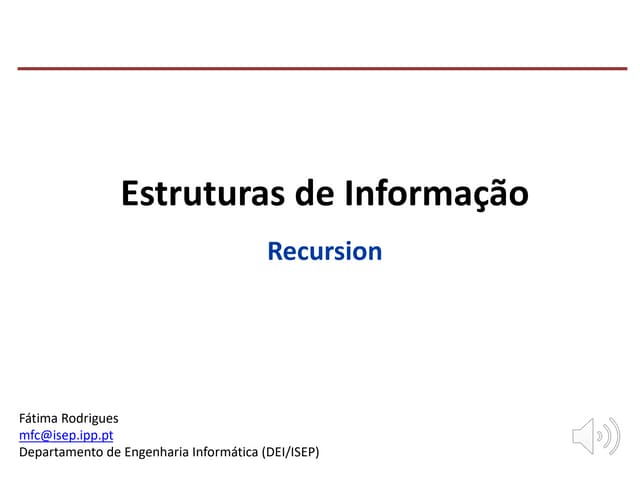 ESINF01-Recursion.pdfESINF01-Recursion.pdf ESINF01-Recursion.pdfESINF01-Recursion.pdf