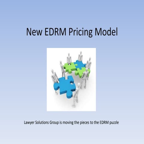 New e-Discovery Reference Model Pricing | PDF