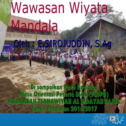 E sirojuddin_Wawasan Wiyata Mandala | PPT