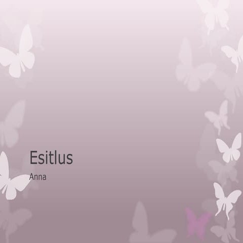Esitlus | PPTX