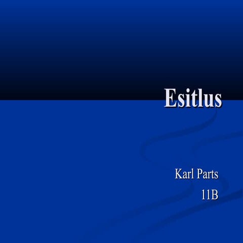 Esitlus | PPT