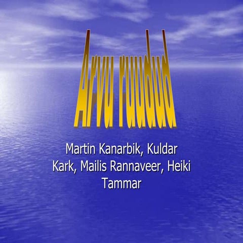 arvu ruutu võtmise õpilugu | PPT