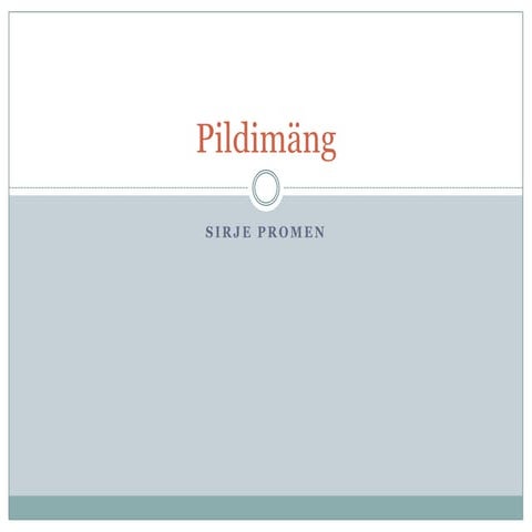 Esitlus1.pptx pildimäng | PPTX