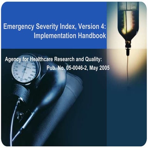 The Emergency Severity Index | PPTX