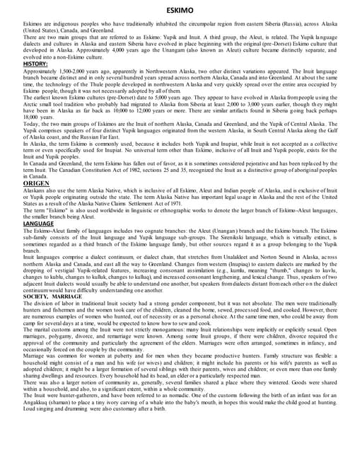 The Kalinagos and their beautiful culture | PPT