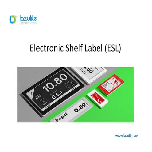 Electronics Shelf Labeling (ESL) Solution | PDF