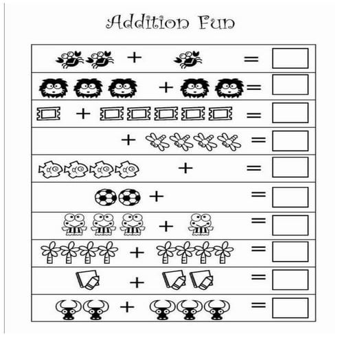 addition worksheet | PDF
