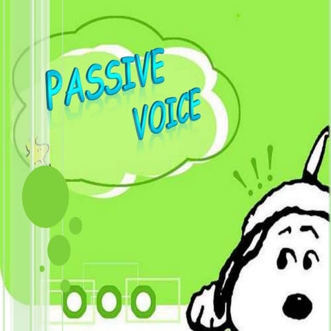 Passive voice in the present and the past | PPT