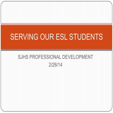 ESL professional development | PPT