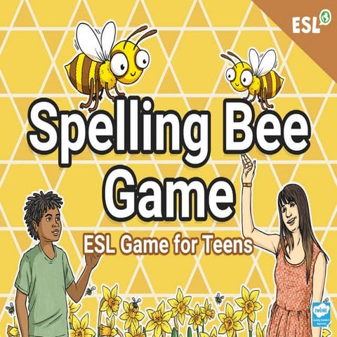 new ESL Spelling Bee Game [Teens, A2].pptx