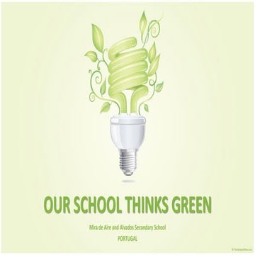 Our school thinks green | PPT