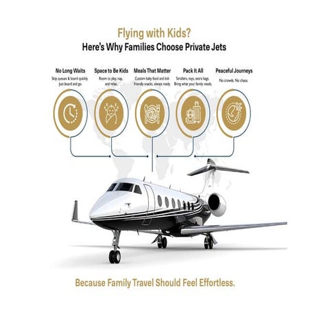 Flying with Kids: Why Families Choose Private Jets | PDF
