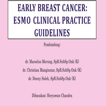 ESMO Breast Ca Guidelines.pptx, jsnsnsjsnsnsndndnsn | PPTX