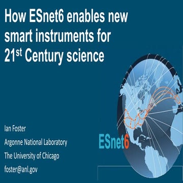 ESnet6 and Smart Instruments | PPT