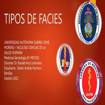 Semiologia Médica - Facies | PPTX