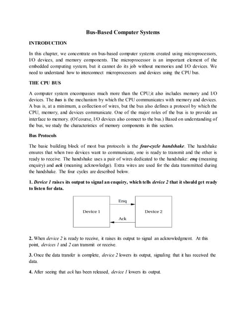 Computer system bus | PPTX