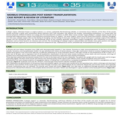 Esnrt poster ludwing angina | PDF