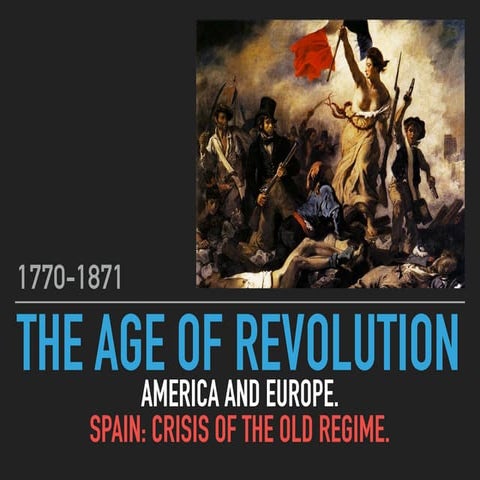 T2. The Age of Revolution. 4ºESO. | PDF