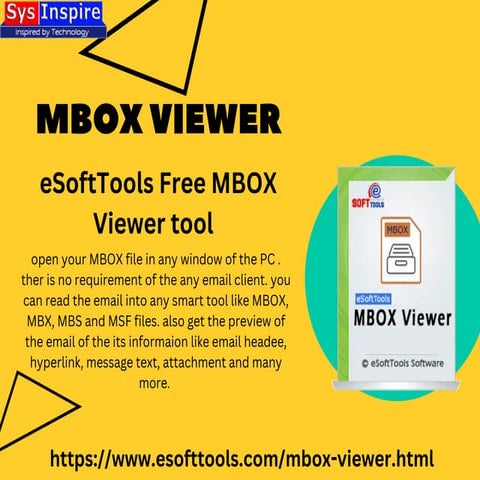How to Open MBOX File in Windows Easily? | PDF