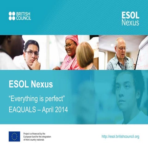 Esol nexus feedback_eaquals | PDF