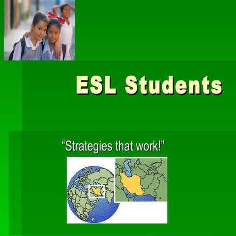 Esol powerpoing presentation 2011 | PPT