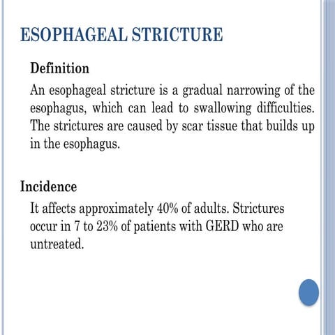 ESOPHAGEAL STRICTURE ppt for nurses.pptx