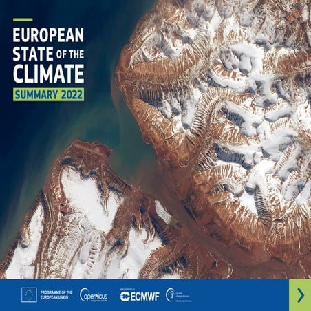 European State of Climate: Summary | PPT
