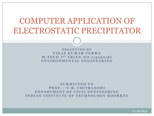 Electrostatic Precipitator Esp Working Function