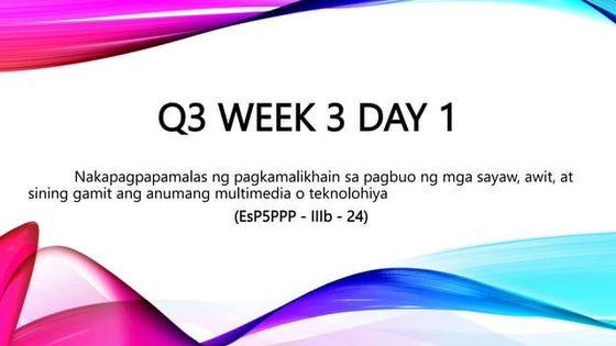Ang Katutubong Sayaw at mga Kasanayan nito | PPT